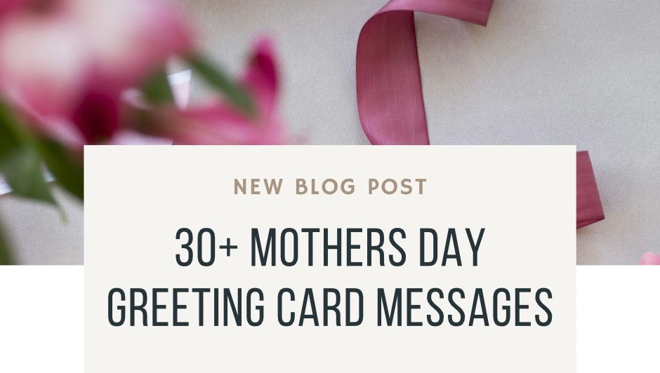 30+ Mother's Day Greeting Card Messages for Every Mum – Flowers on ...